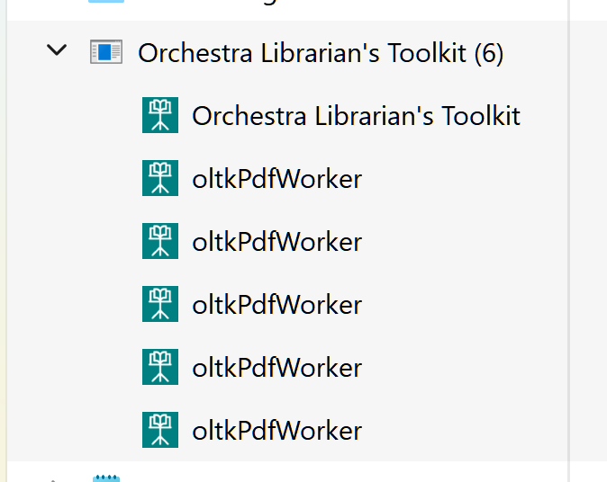 Performance Improvements - Orchestra Librarian's Toolkit